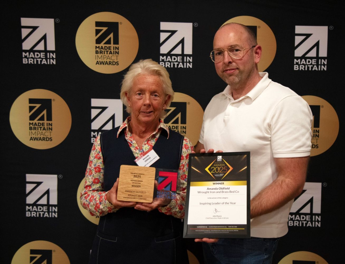 Amanda Oldfield from Wrought Iron & Brass Beds honoured with ‘Inspiring ...