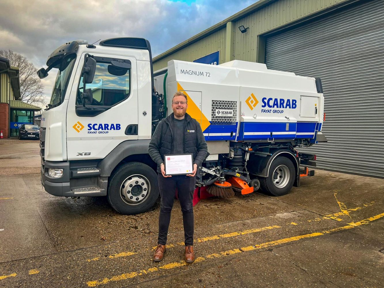 Road sweeper manufacturer praises new Made in Britain Certification ...