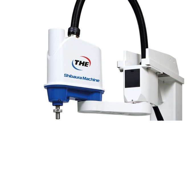Shibaura Machine unveils ceiling-mounted SCARA robots - UK Manufacturing